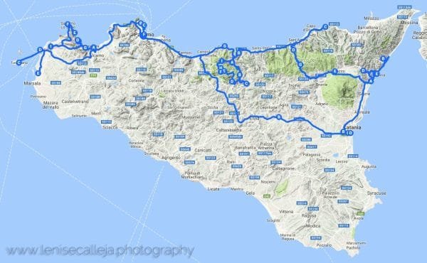Splendours of Northern Sicily - Western Coast Itinerary by Lenise Calleja
